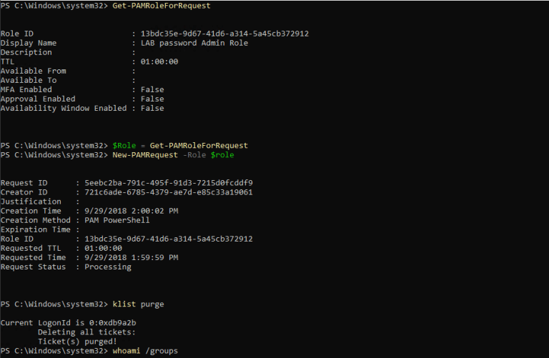Implementing Privileged Access Management on Server 2016/2019: Part 4 – Finalize Configuration ...