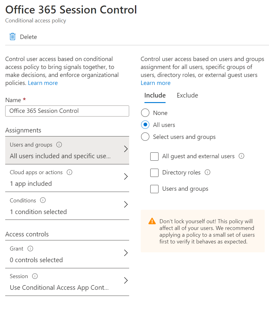 Using Cloud App Security Session Controls to Protect Sensitive Data ...