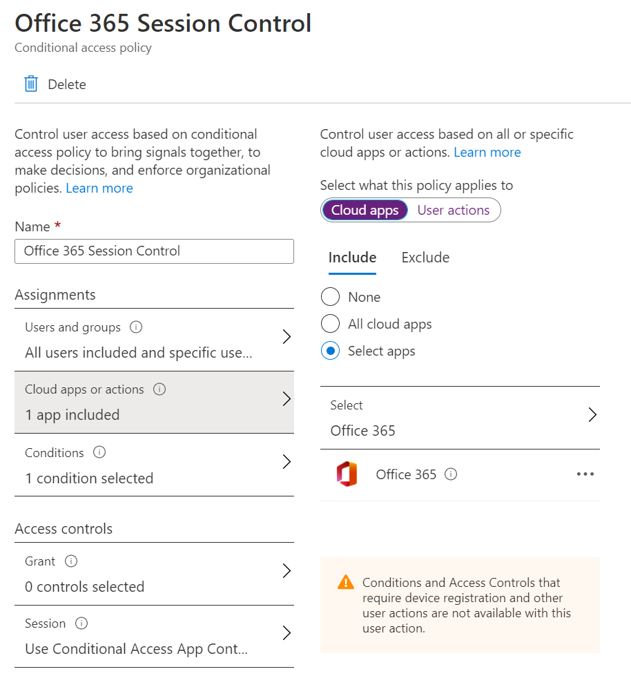 Using Cloud App Security Session Controls to Protect Sensitive Data ...