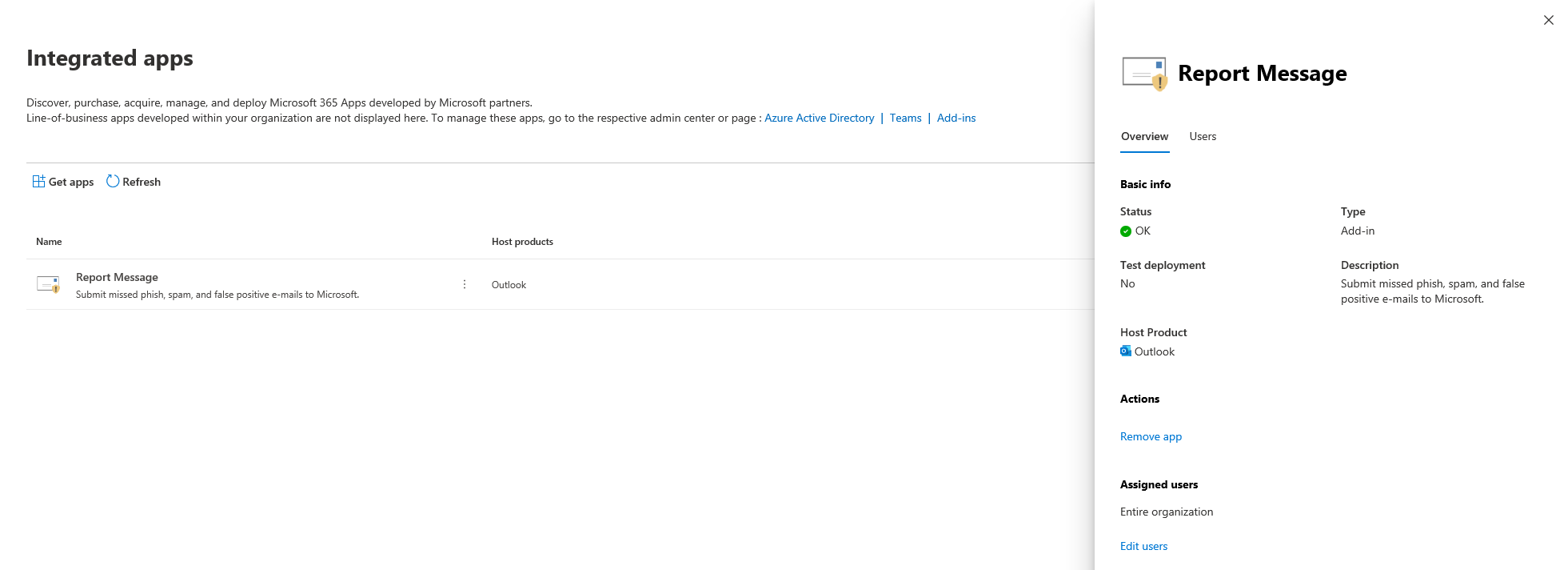 Managing Office 365 Integrated Apps From The Admin Center – Sean McAvinue
