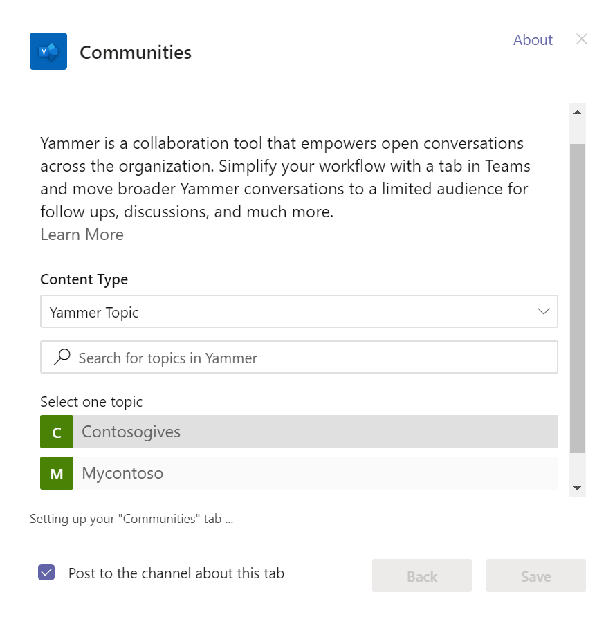 Bring Yammer into Microsoft Teams with the Communities App – Sean McAvinue