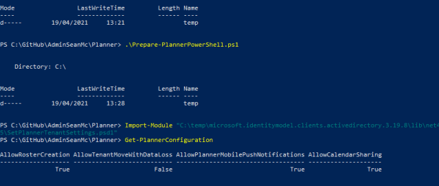 Connect to Microsoft Planner PowerShell – Sean McAvinue