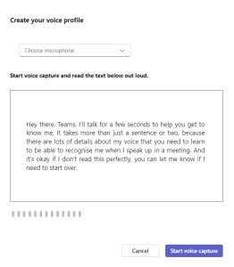 Voice and Face Recognition in Microsoft Teams Calls and Meetings – Sean ...